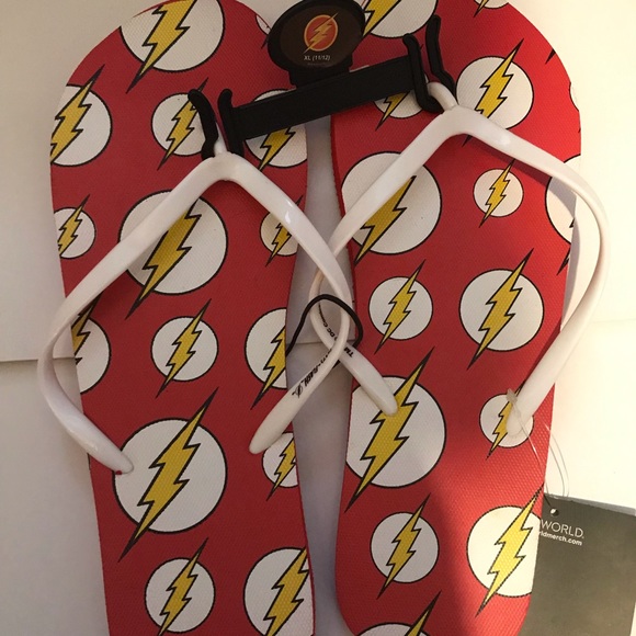 Other | The Flash Flip Flops Brand New Adult L 91 | Poshmark